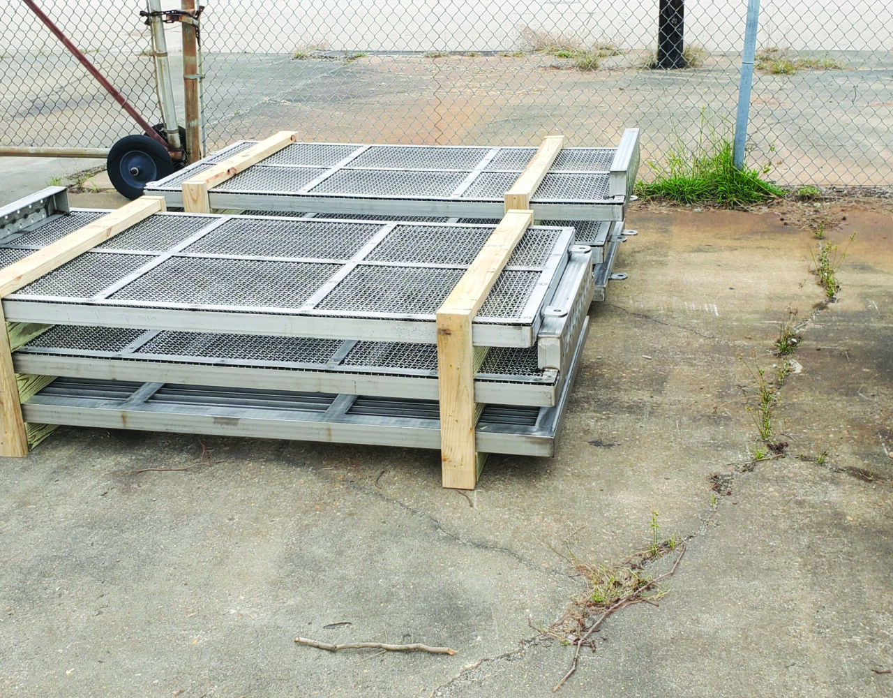 Industrial Cooling Tower Screen Installation | CTVS, LLC